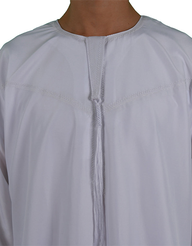 Men's Islamic Long-Sleeved Thobe – Arabic attire