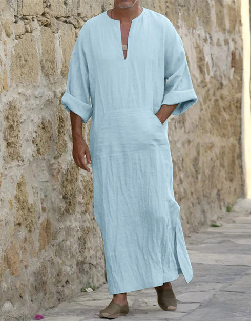 Long and Elegant: Men's Thobes for a Timeless Middle Eastern Look ...