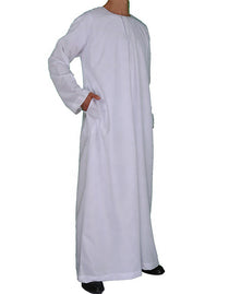 Men's Islamic Long-Sleeved Thobe – Arabic attire