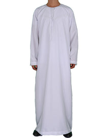 Men's Islamic Long-Sleeved Thobe – Arabic attire