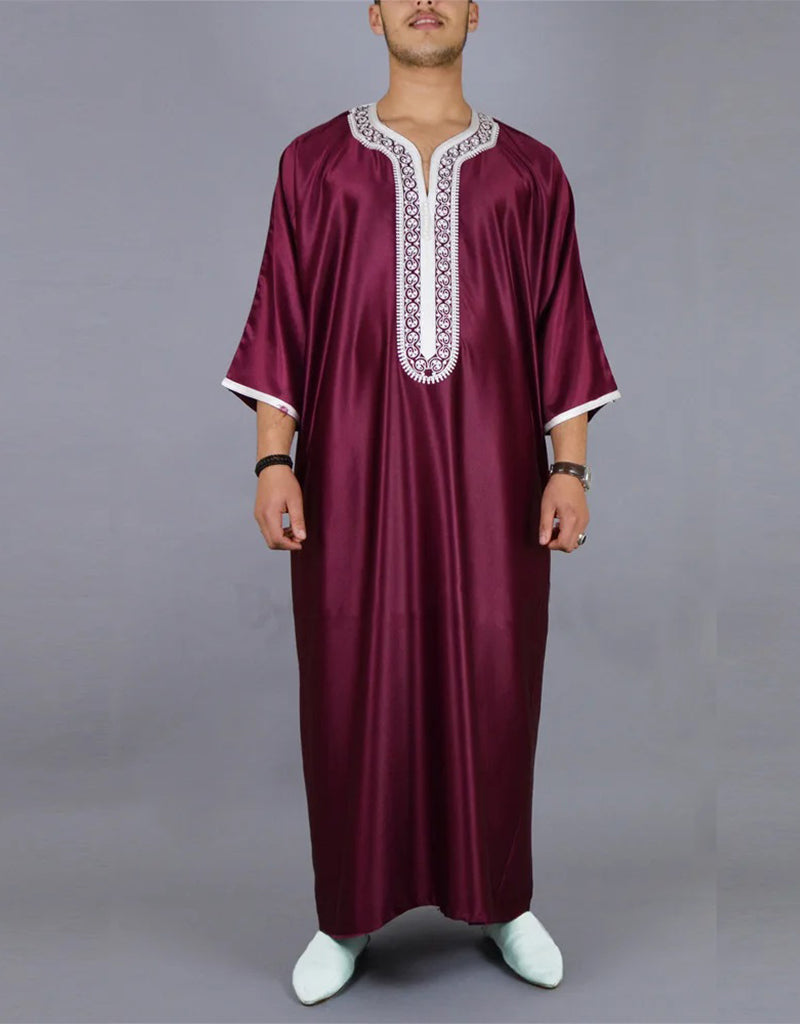 Distinctive Dubai Style: Elevate Your Look with Men's Muslim Jubba Tho ...
