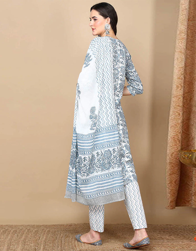 Flared Style Suit With Trowser Pant Regent Grey Cotton Pant Suit Grey ...