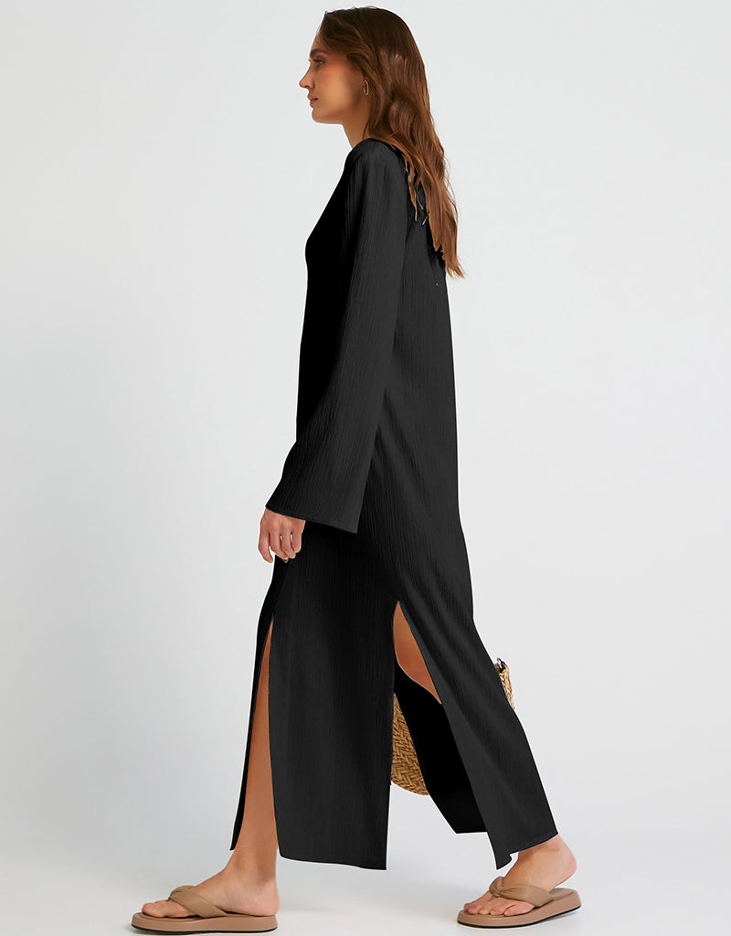 Black Heavy Designer Heavy Fency Maxi Dress Black Digital Printed Work ...