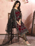 Brown Net Pant Suit Yellow Embroidery Work & Sequence Work Dupatta ...