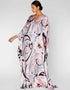 Carousel Pink Heavy Designer Digital Printed Maxi Style Dress Pink ...