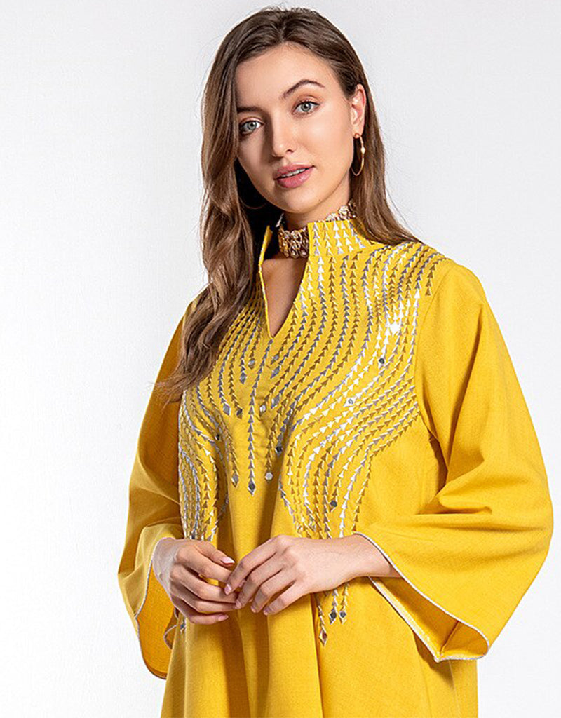 Beautiful Long Arabic Dress for Women Evening Party Wear Dresses ...