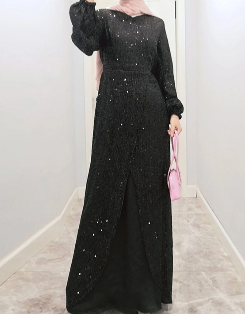 Super Elegant Long Party Dress For Women – Arabic attire