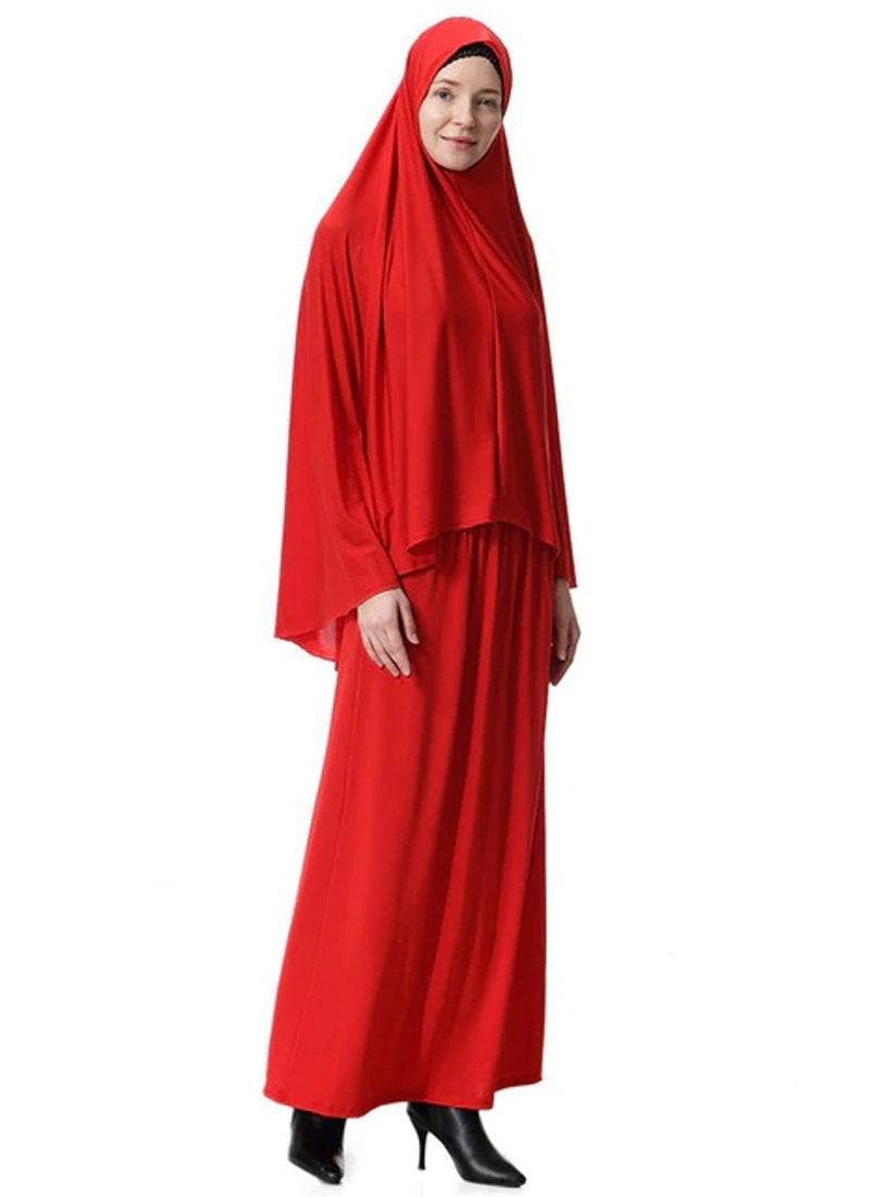 Prayer Garment Sets for Hajj namaz Dusty Pink