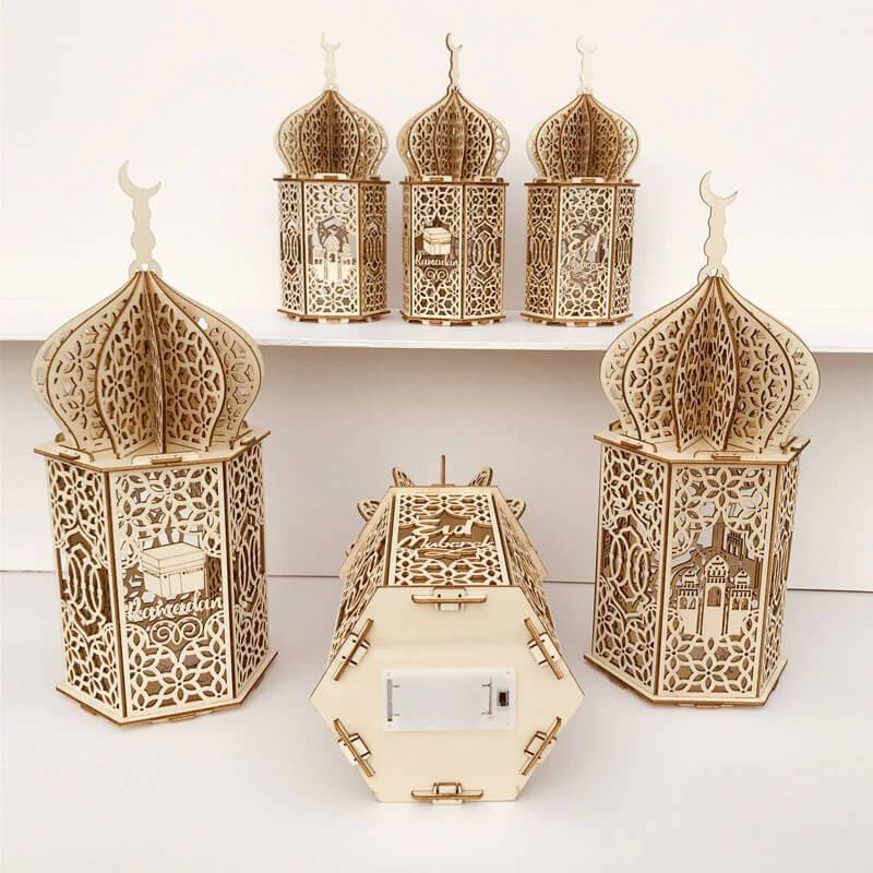 LED Wood Lights Decorations for Home – Arabic attire