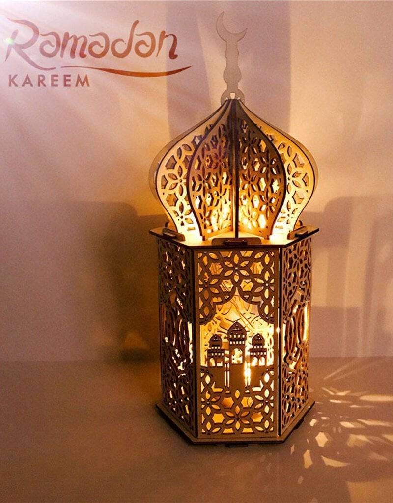 LED Wood Lights Decorations for Home – Arabic attire