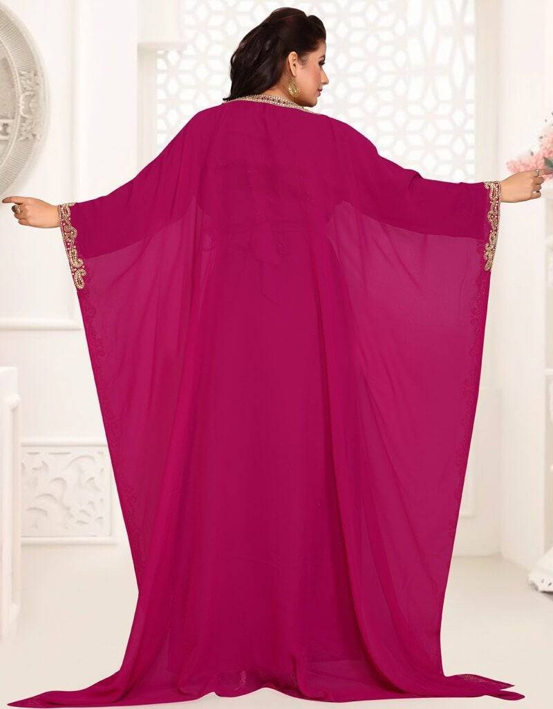 Exclusive farasha dress two side open Copper Embroidered, Farasha Style ...